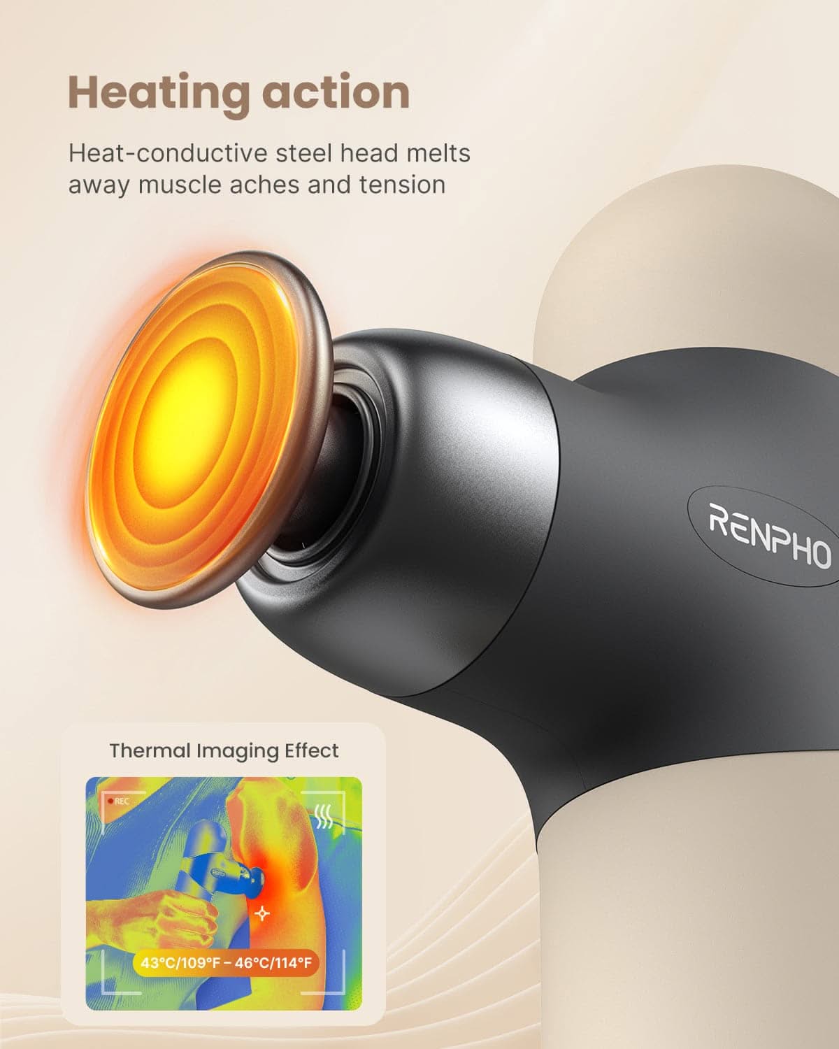 Mini Thermal Massage Gun – RENPHO US
