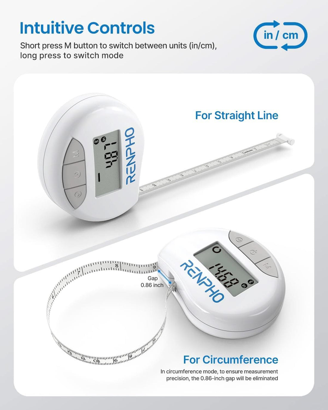 Smart Tape Measure BMF01 – RENPHO US